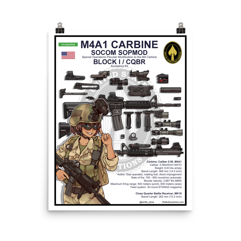 [WP] SOPMOD Girl Poster