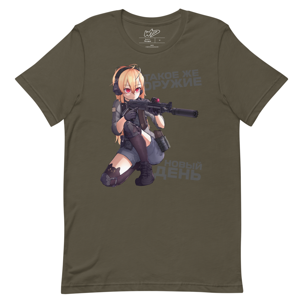 [K-Rha] Misha AK Waifu T-Shirt – Weapon Manga Distributed