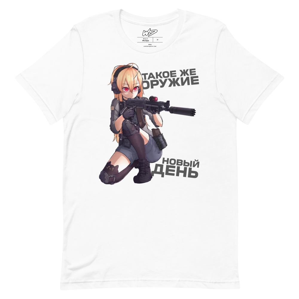 [K-Rha] Misha AK Waifu T-Shirt – Weapon Manga Distributed